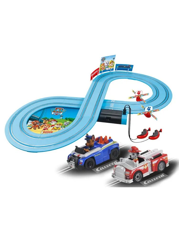 Автотрек Carrera Go Paw Patrol С Машинками На Пульте, 2,4 метра