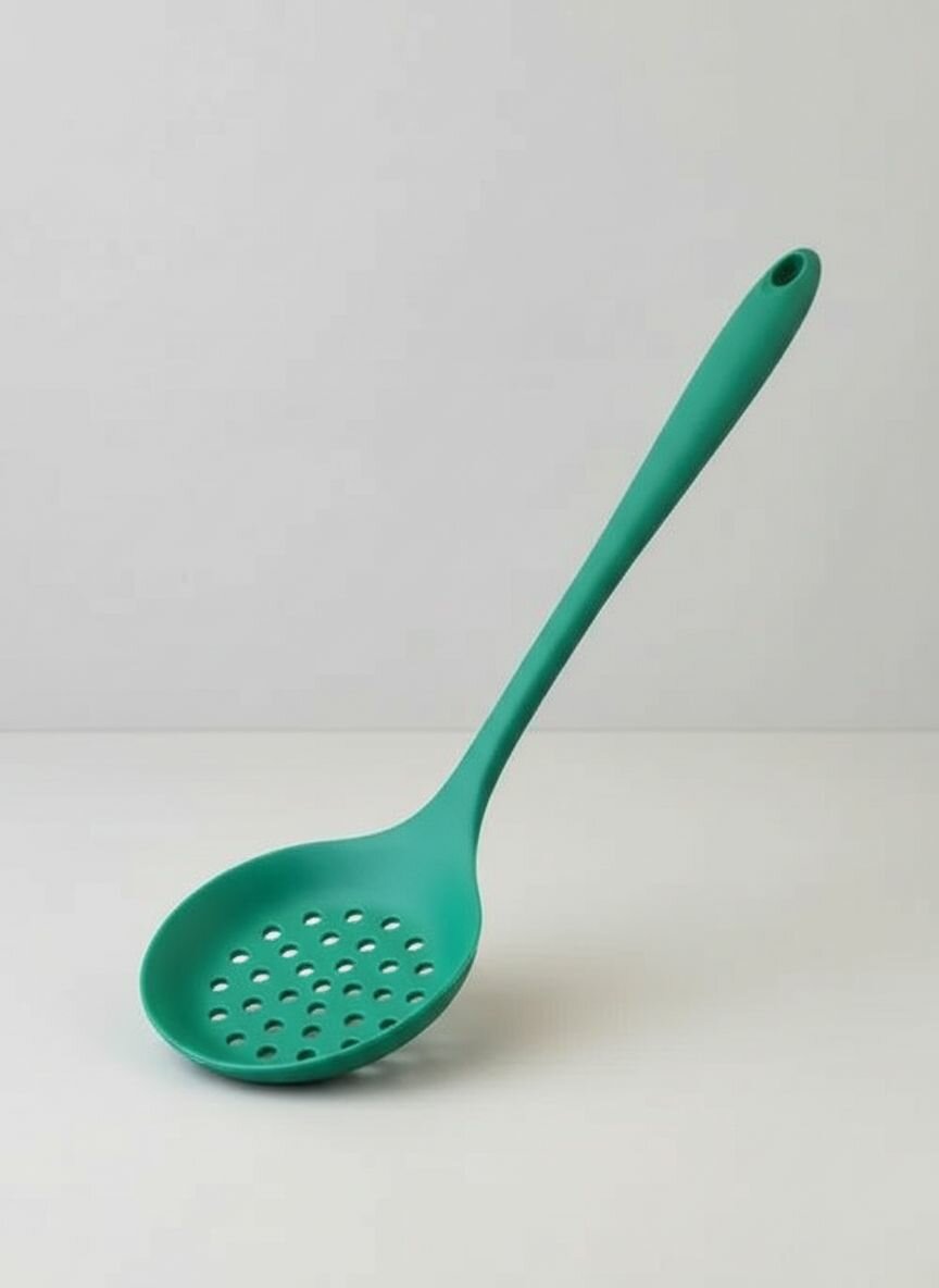 Шумовка ложка силиконовая для казана и пельменей VinFamily