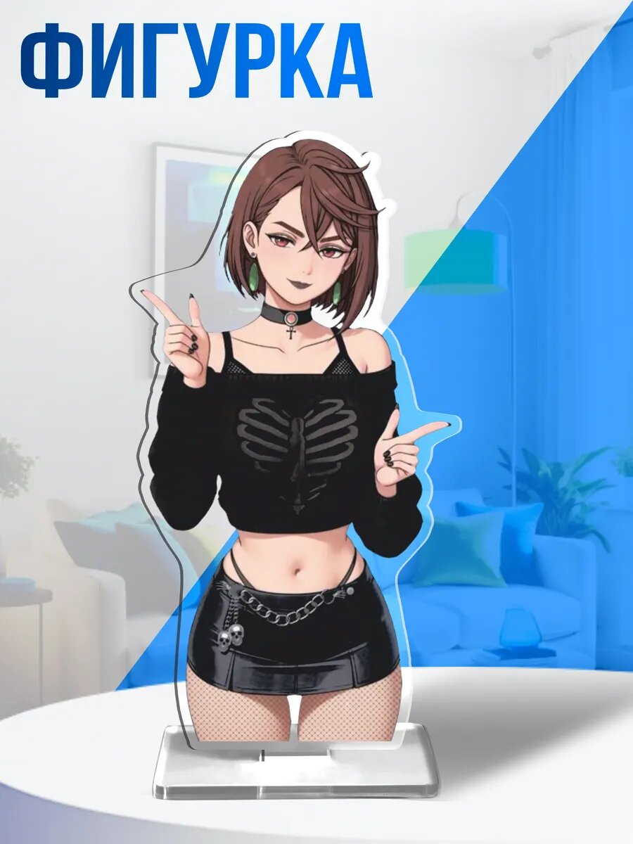 Акриловая фигурка Аниме Дандадан Момо