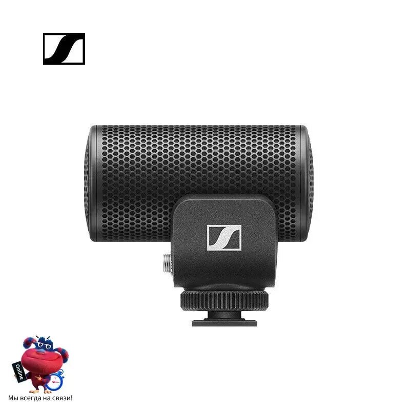 Микрофон для фото и видеокамер Sennheiser черный накамерный всенаправленный