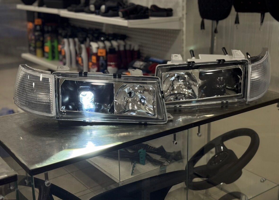 Фары Bi-led линза для Ваз 2110 / 2111 / 2112