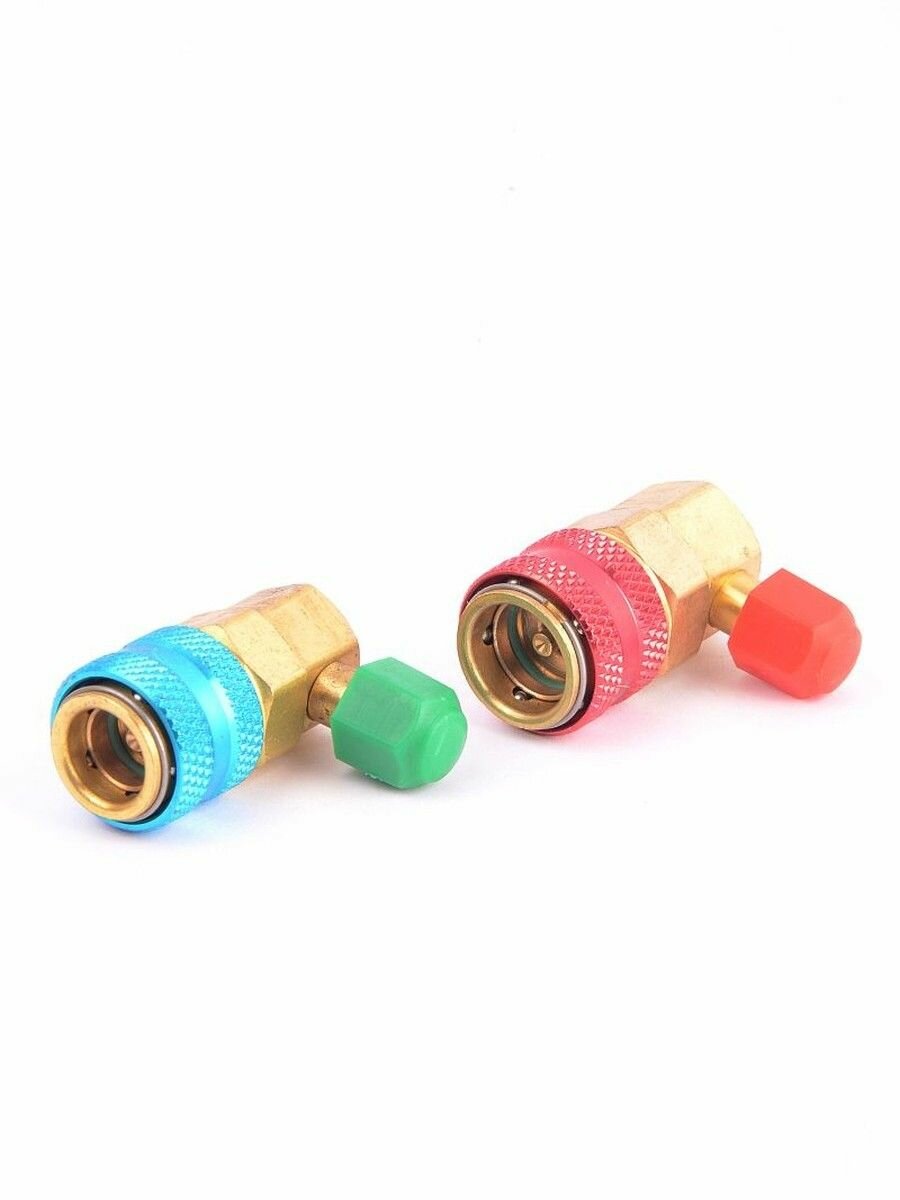 Муфта быстросъемная 1/4" SAE Male x R134a side Female (022728)