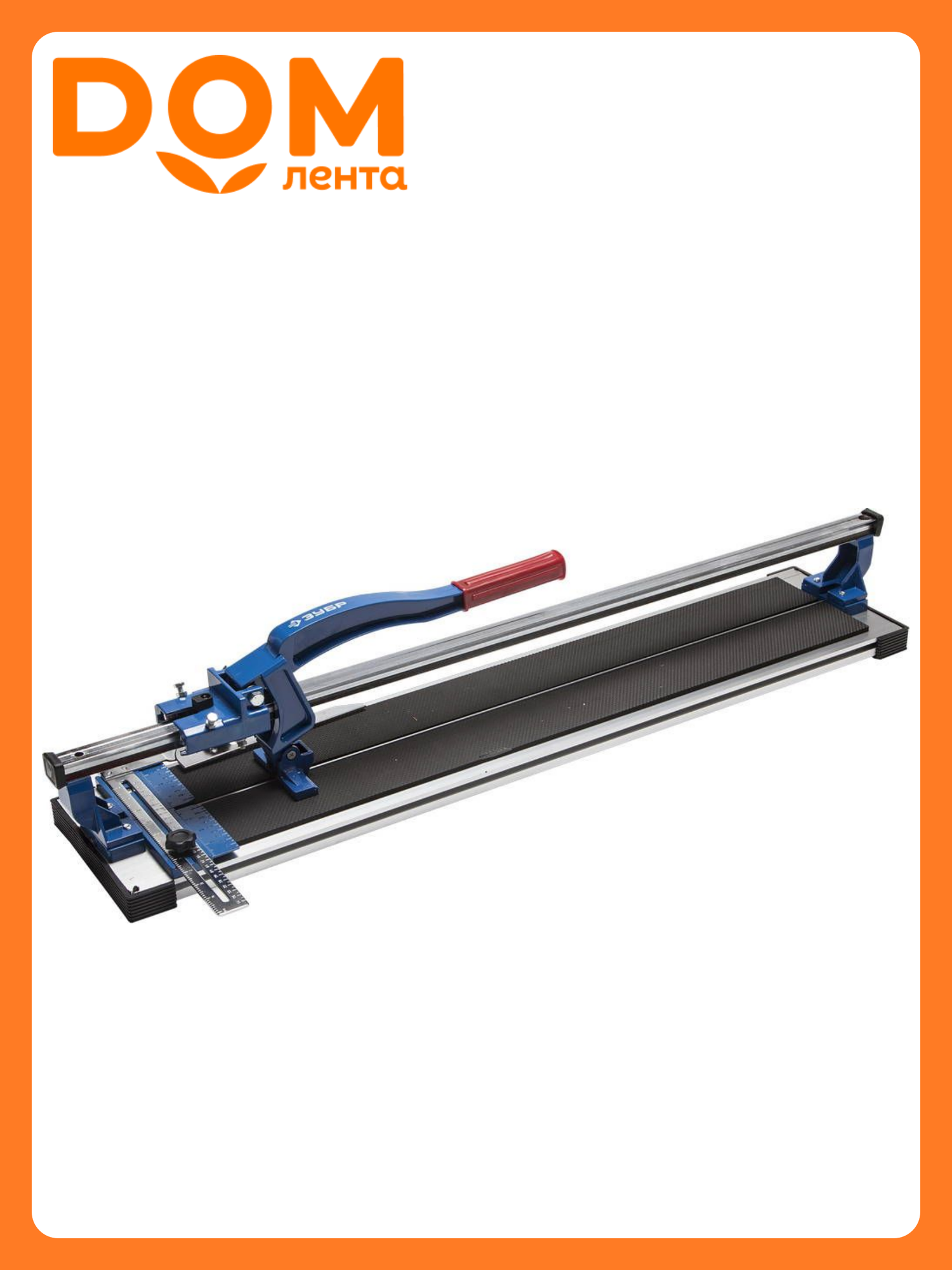 Плиткорез ЗУБР 33193-80\_z01, для керамики, на усиленной платформе, длина реза 80 см