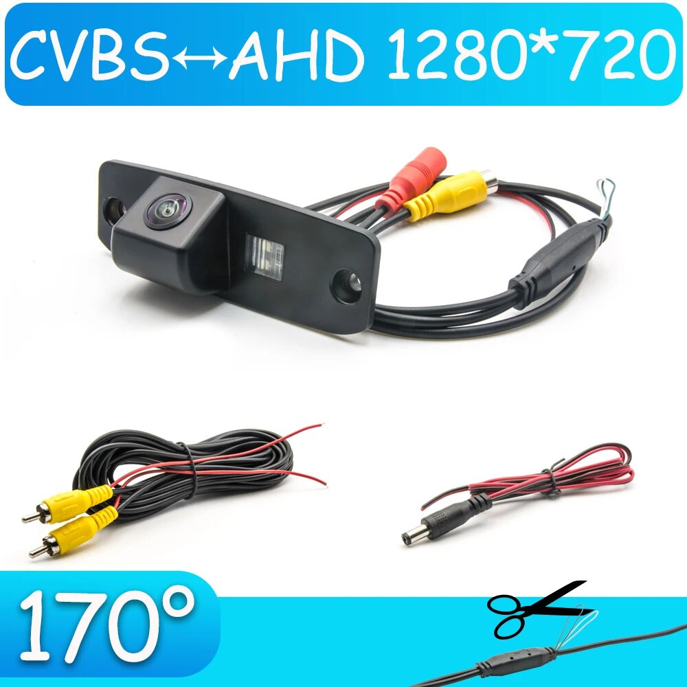 CCD HD AHD рыбий глаз камера заднего вида для Kia Ceed (ED) 2006 2007 2008 2009 2010 2011 Автомобильный монитор заднего вида с ночным видением