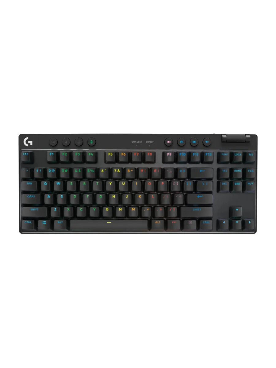 Logitech G515 Lightspeed TKL GL Linear, черный, беспроводная игровая клавиатура