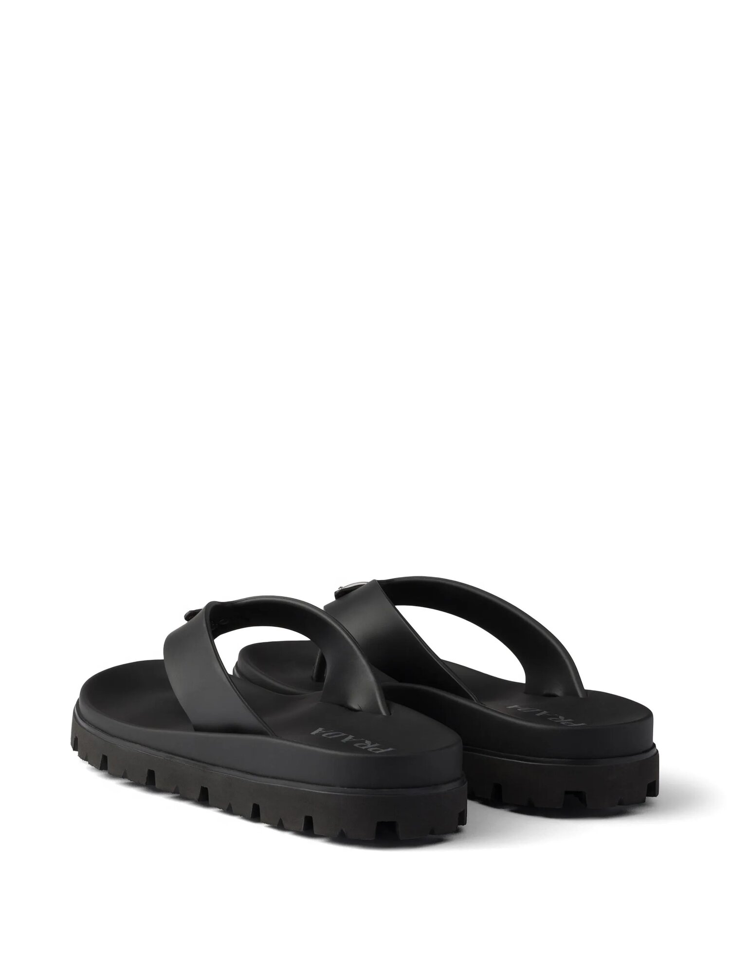 Босоножки Prada Rubber thong sandals, размер 8 UK — фото 1