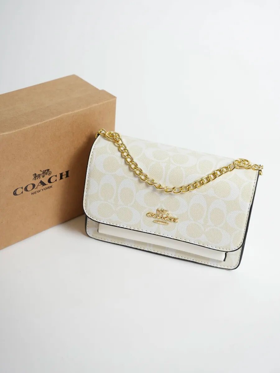 Сумка coach шоппер коуч