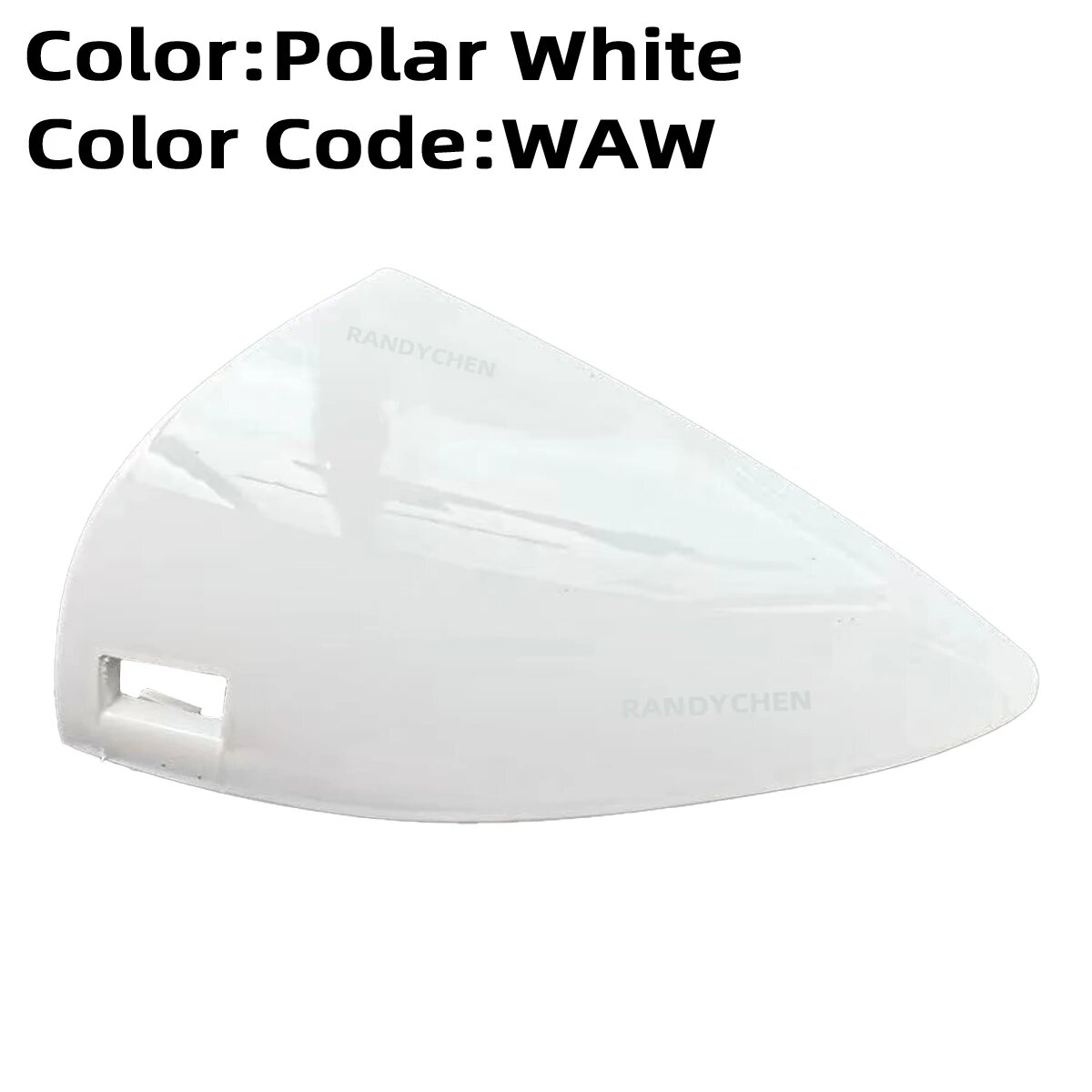 Ручка наружная левая передней двери White-1PC