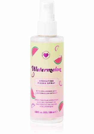 Фиксатор макияжа I Heart Revolution Watermelon Dewy Fixing Spray, арбузный, 100 мл