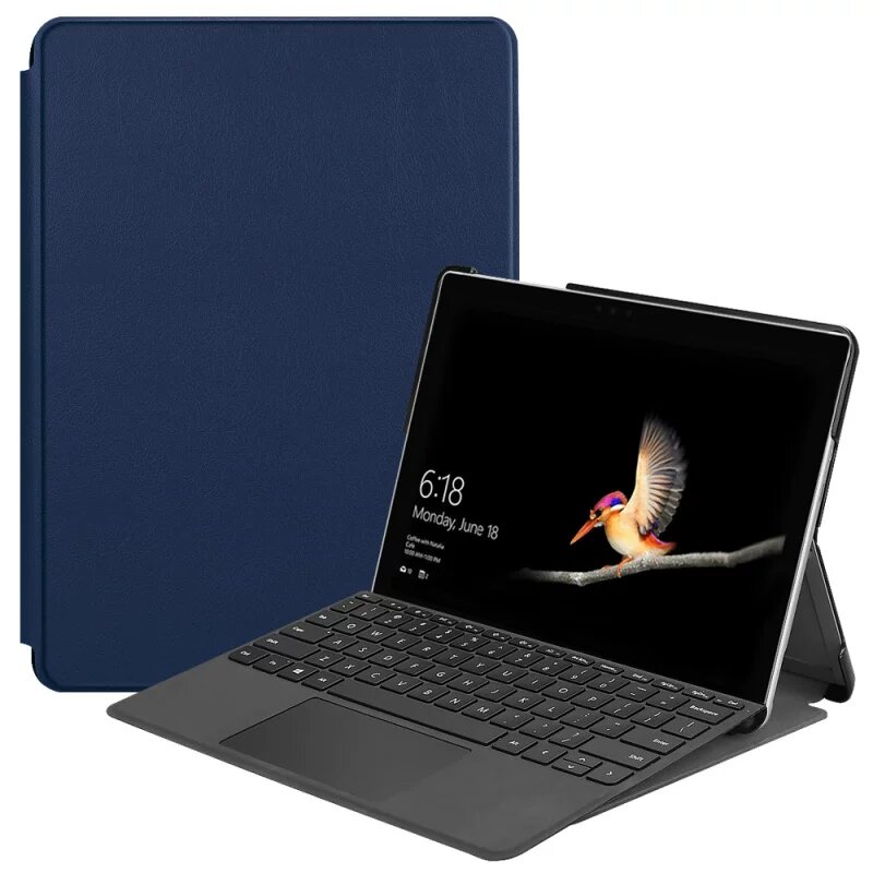 Подходит для Microsoft Surface Go2, защитный чехол GO3, кожаный чехол 1926, чехол-клавиатура два в одном для планшета