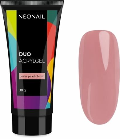 Моделирующий гель NeoNail Duo Acrylgel Cover Peach Blush, персиково-розовый, 30 г