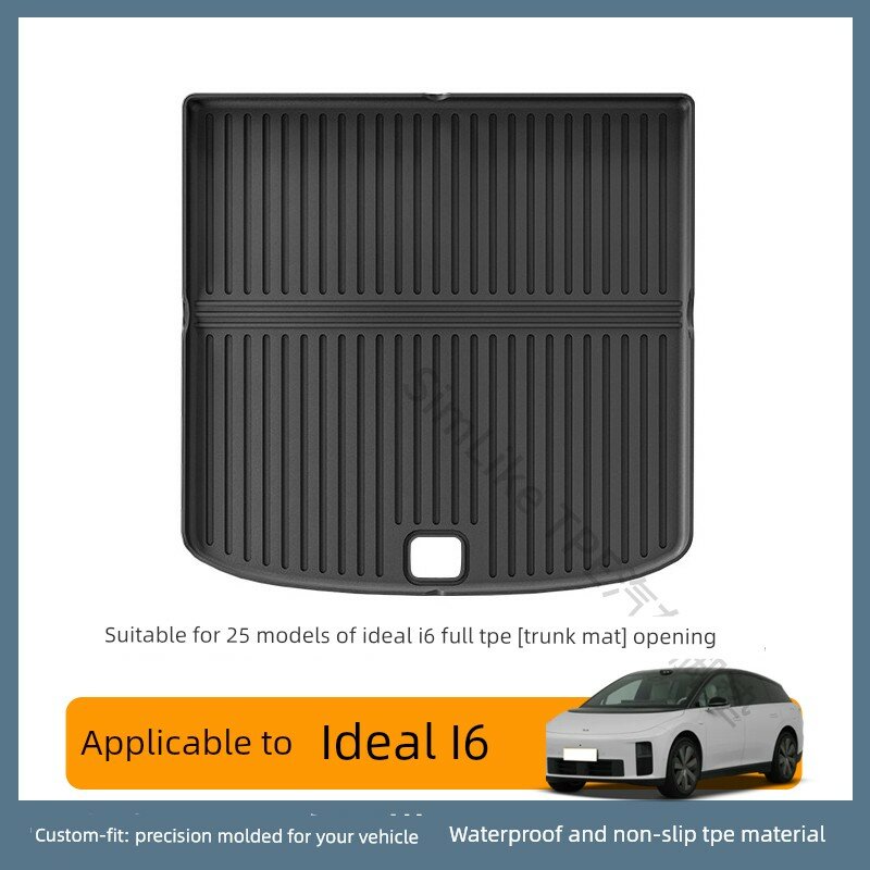 Полный TPE Коврик для багажника с вырезами для Ideal i6 2025 модели - индивидуальная защита пола