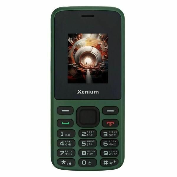 Мобильный телефон XENIUM X175 зеленый (CTX175GN/00)