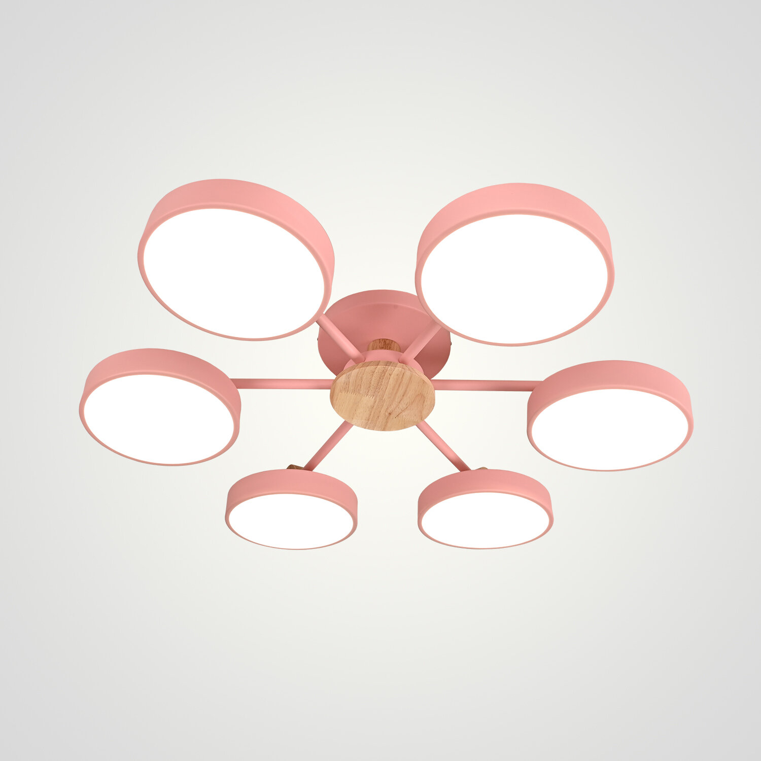Потолочная люстра MOVE 6 Pink