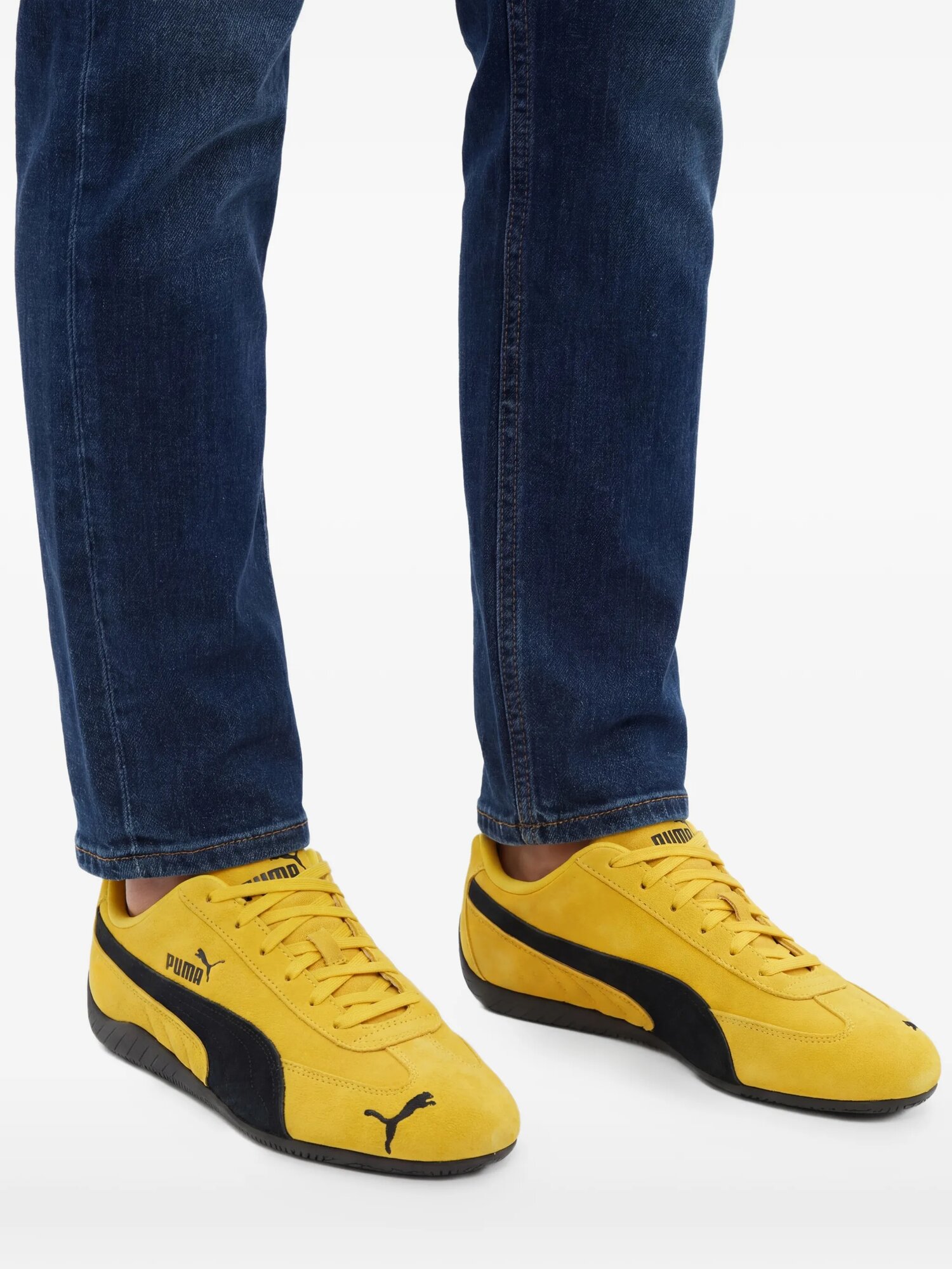 Кроссовки PUMA Speedcat OG, размер 10 US, yellow — фото 1