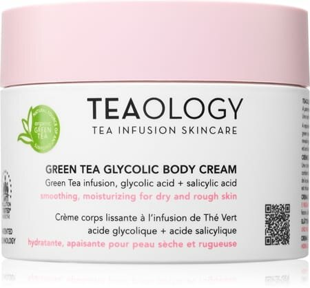 Крем для ухода за кожей Teaology Green Tea Glycolic Body Cream, 260 мл