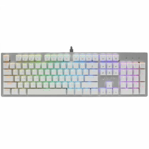 Клавиатура проводная ARDOR GAMING Blade 2 [механическая Kailh Box Hush, клавиш - 104, USB, белая]