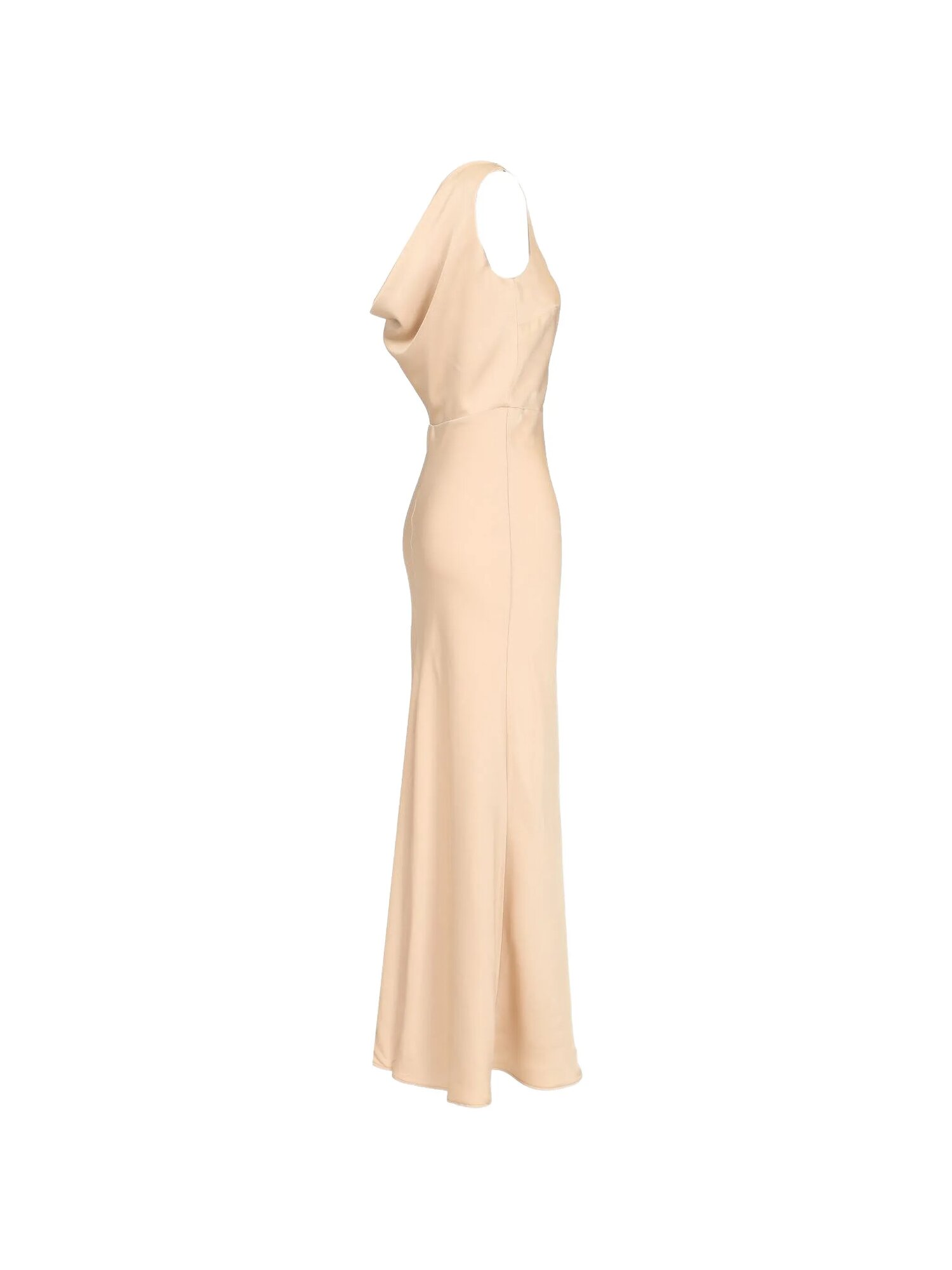 Платье al duca d'aosta Draped-back satin dress, размер 42, разноцветный — фото 1