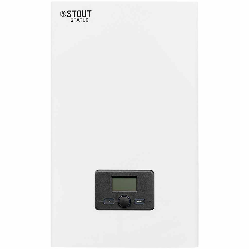 Электрический котел настенный STOUT STATUS 12 одноконтурный, для отопления