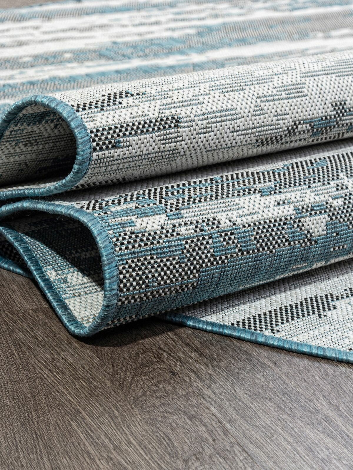 Ковер Современный Овал blue 1.6x2.3м — фото 1