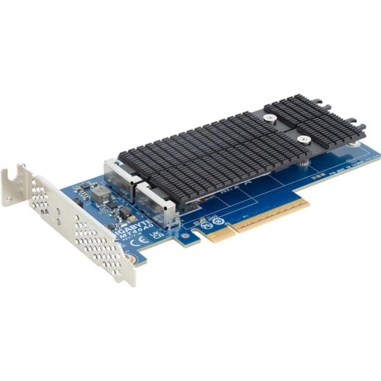 Плата расширения Gigabyte M.2 Expansion Card - 2 x Gen5 NVMe - 2280/22110 cards (CMT40A0)