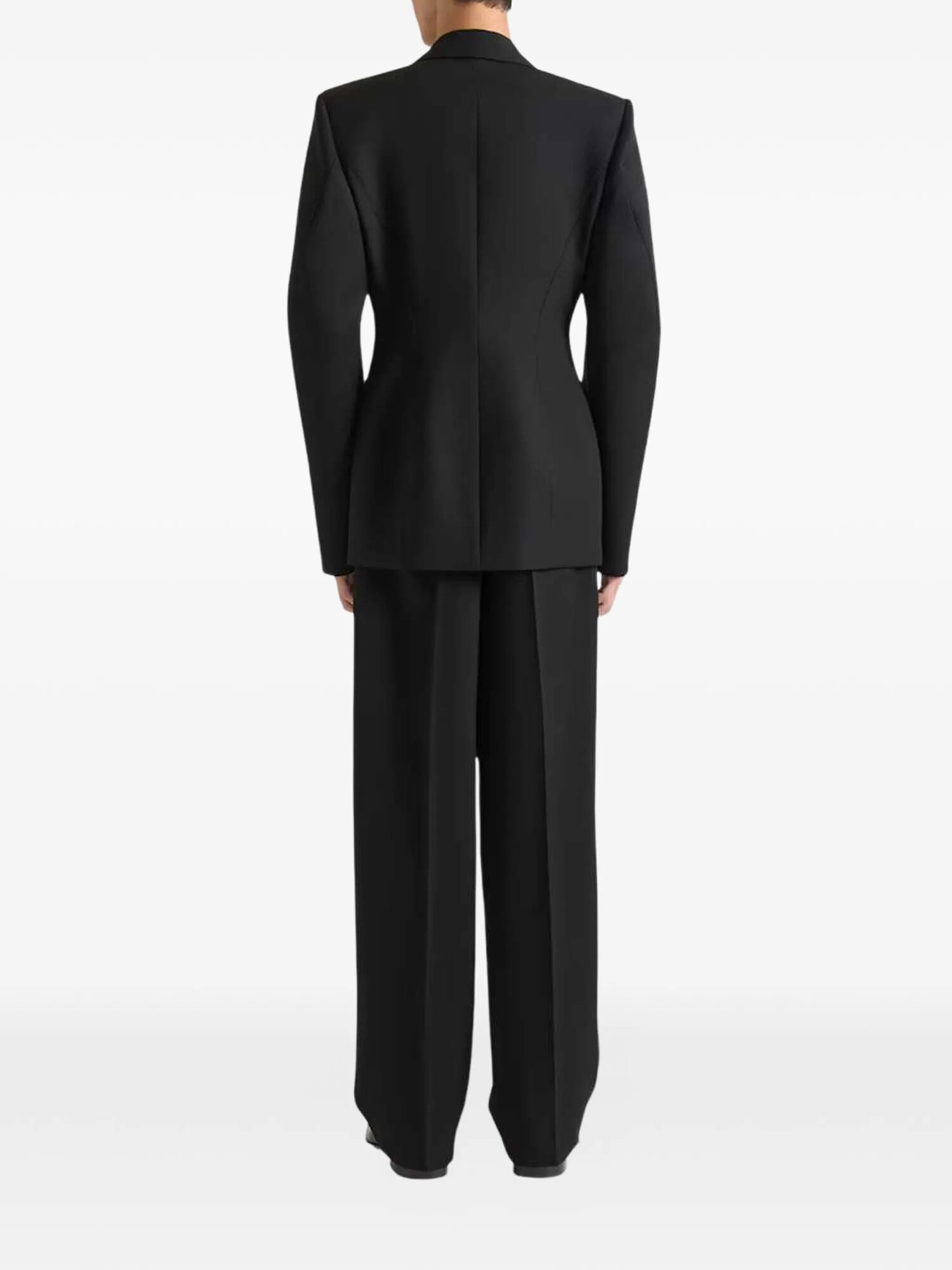 Брюки GIVENCHY Pleated wool trousers, размер 48 — фото 1