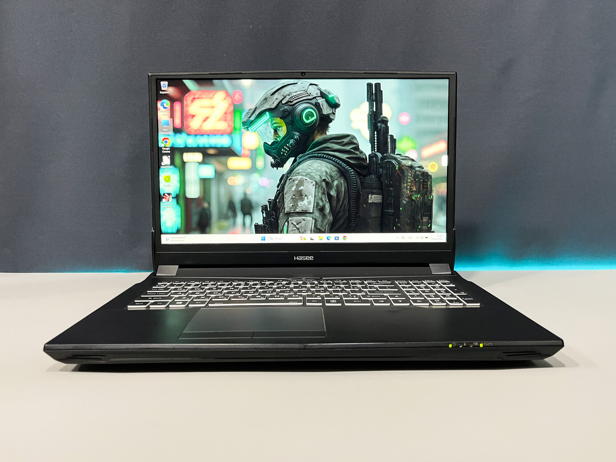 Ноутбук Hasee 16.1"144Hz/Intel Core i5-9400 6/6*2.90-4.10GHz/16Gb/RTX2070-8Gb/SSD256Gb+HDD1Tb