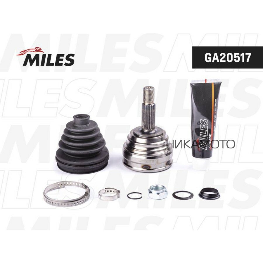 MILES GA20517 ШРУС VW GOLF III/PASSAT III-IV/CADDY II 1.6TD-2.0 88-04 нар.