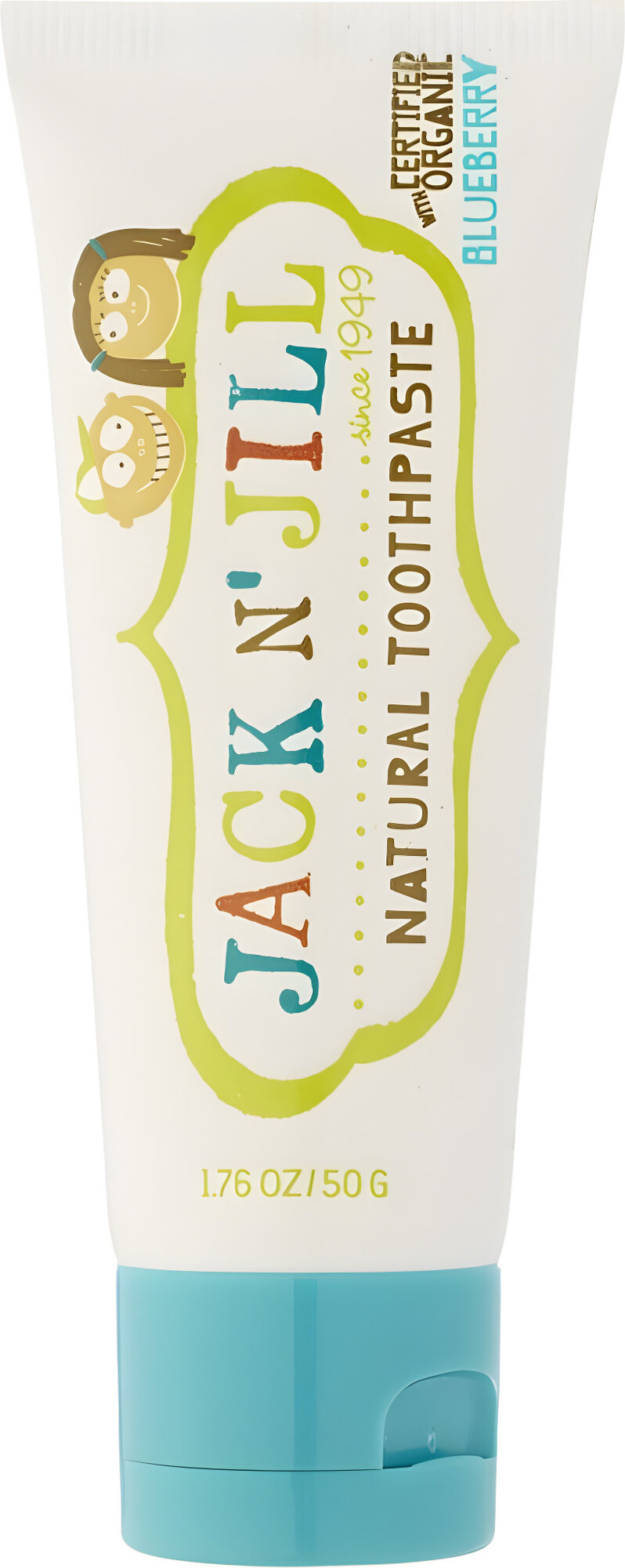 Jack N' Jill Органическая зубная паста "Черника" Natural Toothpaste Calendula Blueberry 30ml