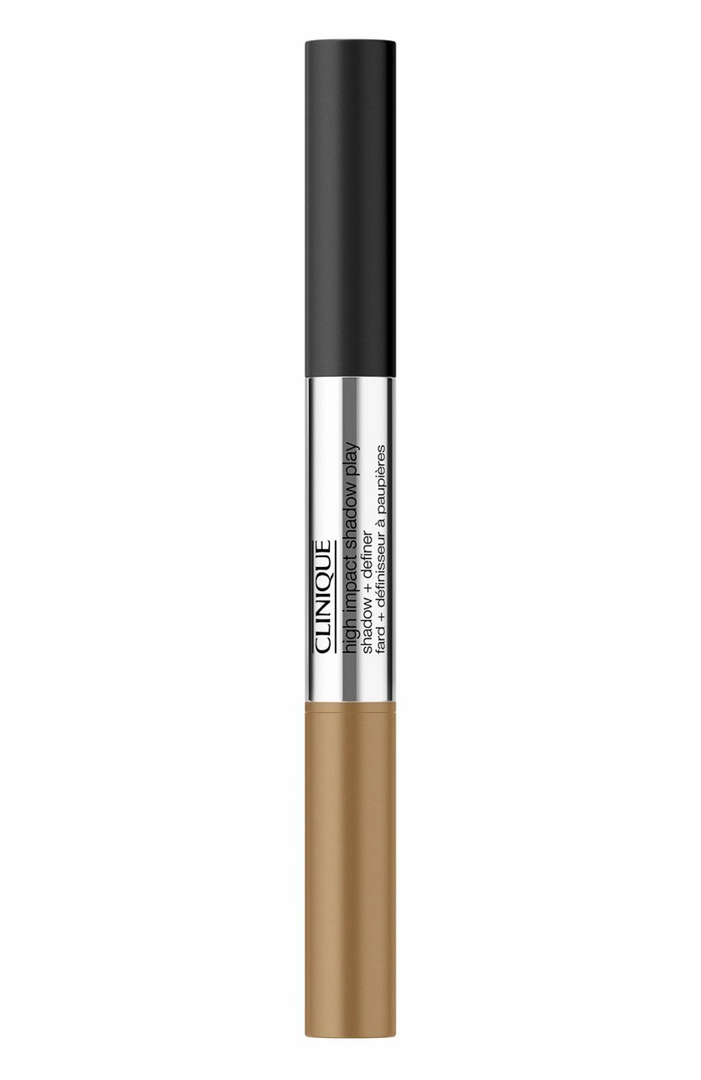 Двусторонние тени-карандаш High Impact Shadow Play, оттенок Champagne/Caviar (1.9g) Clinique