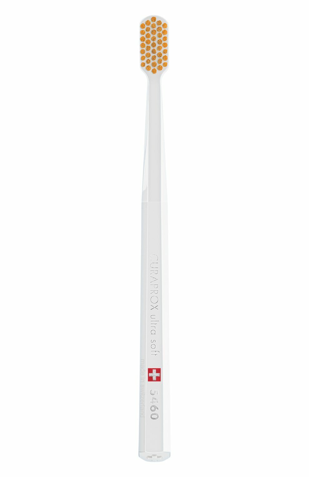 Белая зубная щетка ultrasoft d 0,10 мм Curaprox