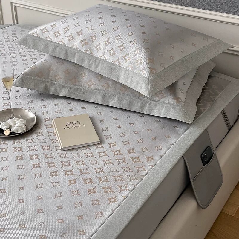 Комплект охлаждающих ковриков из ледяного шелка Roland Home Textiles Summer Class A, моющийся, для домашнего