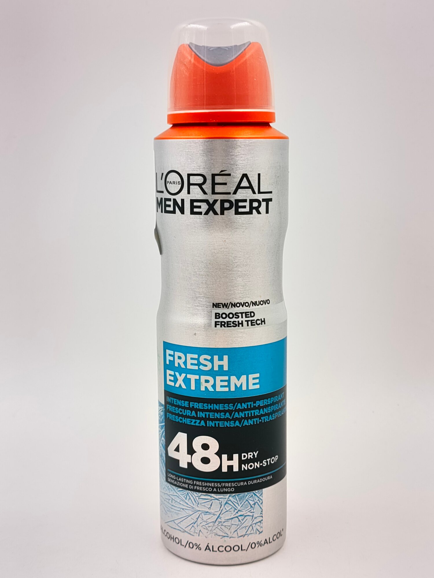 Дезодорант-спрей FRESH EXTREME MEN EXPERT без спирта 48H, 150 мл (Франция)