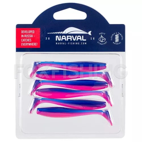 Силиконовая приманка Narval Choppy Tail 8cm #059 6шт.