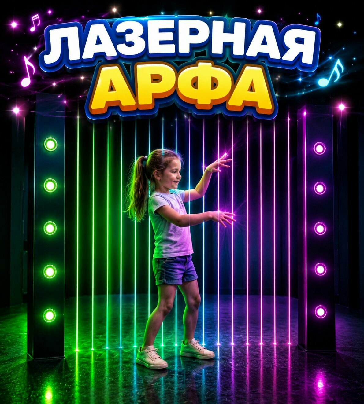 Лазерная арфа