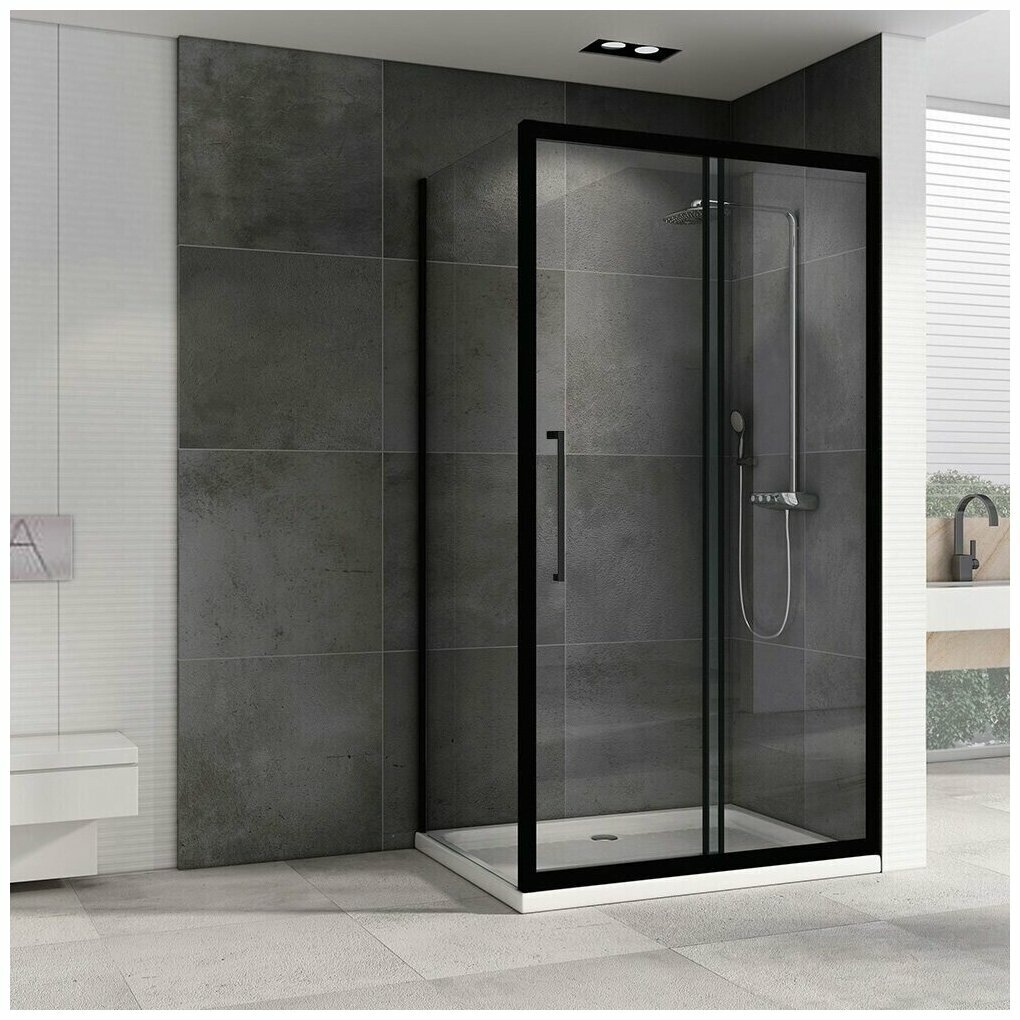 Душевой уголок Abber Schwarzer Diamant AG30140BH-S100B