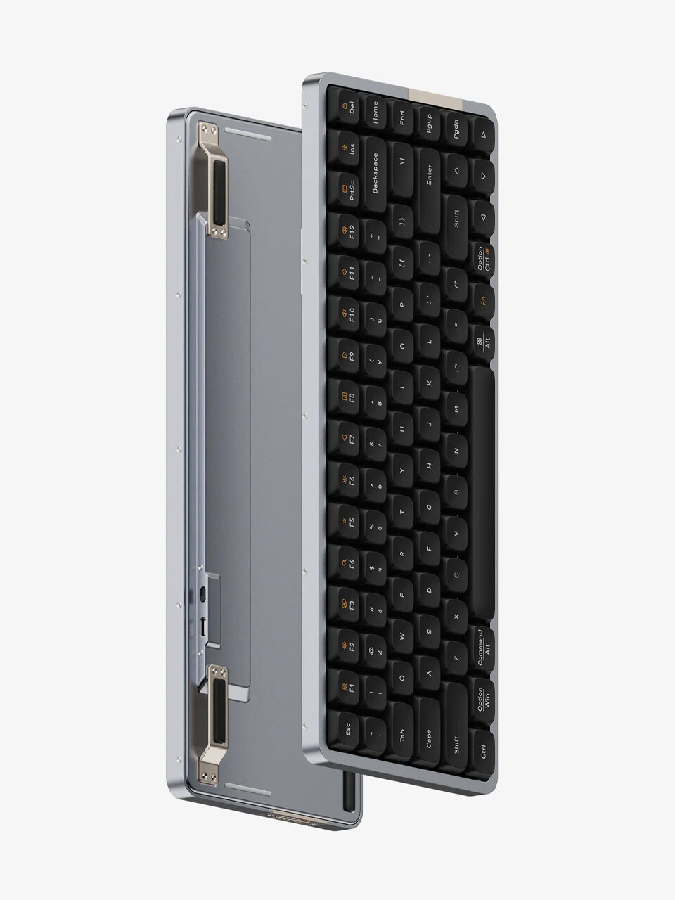 LOFREE FLOW 84 Black Mechanical Keyboard, Phantom Switch, Quiet Linear Switches, Ultra Smooth Typing