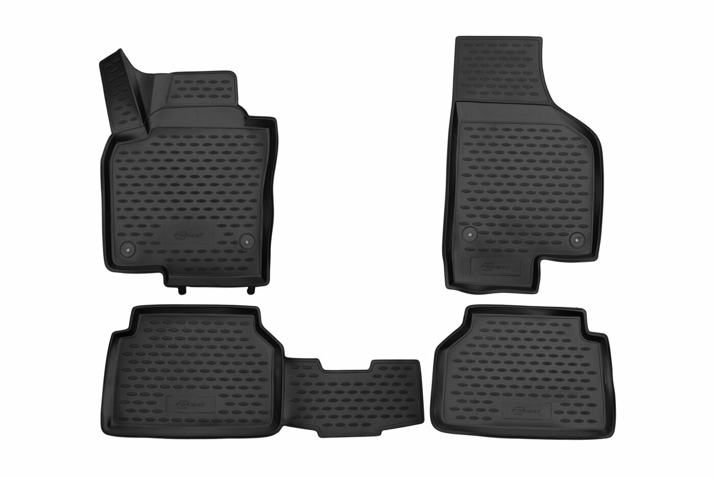Коврики в салон VW Tiguan 2007-2016, 4 шт.