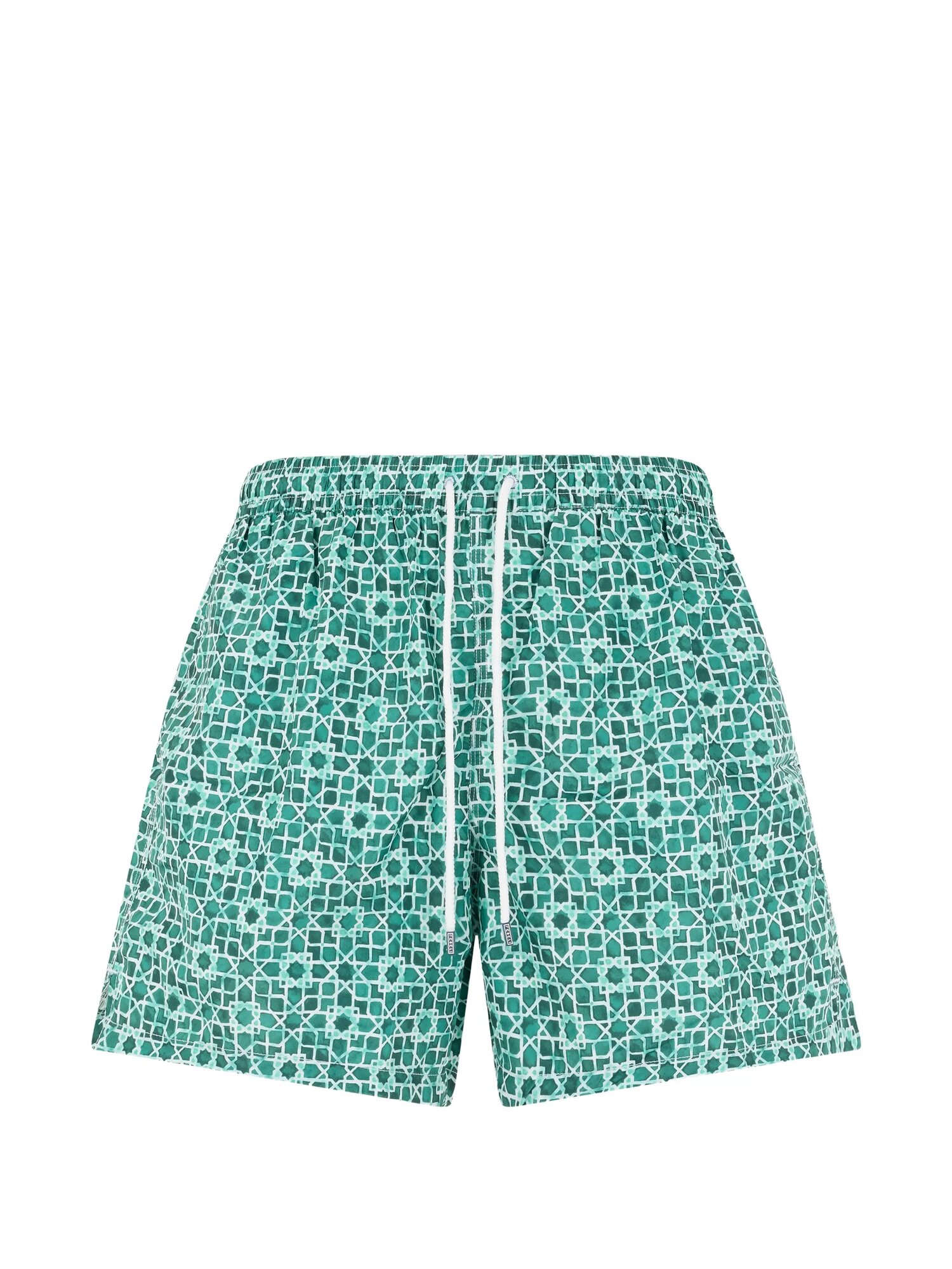 Шорты для плавания Geometric-print drawstring swim shorts