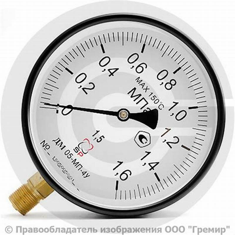 Манометр МП-4У, 0–16 кгс/см²