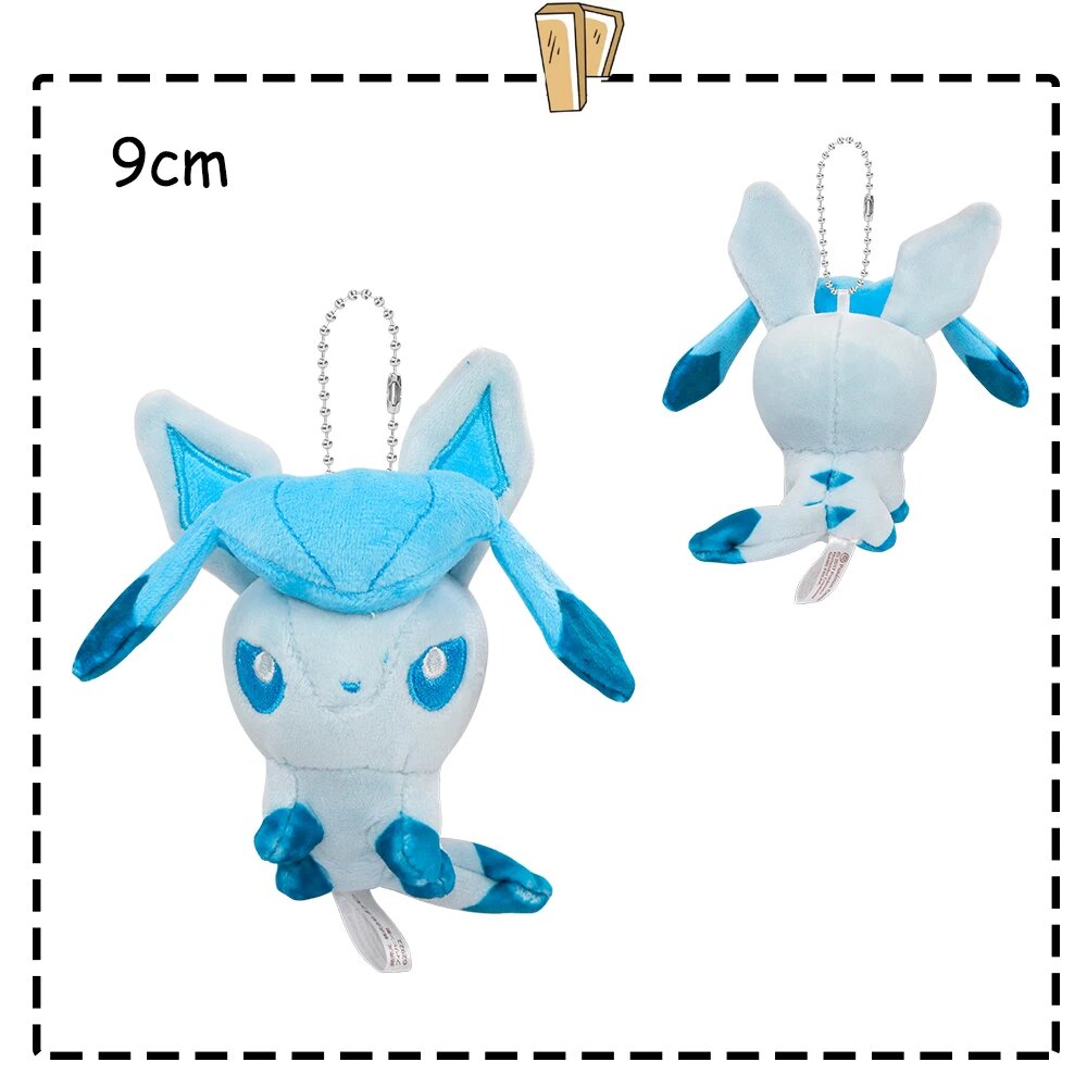 TAKARA TOMY Pokemon Glaceon брелок 9см