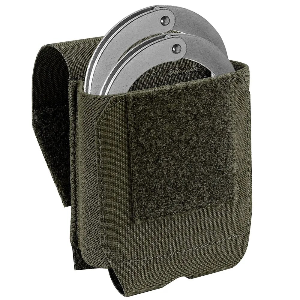 KRYDEX Сумка тактическая для наручников, чехол система MOLLE/Belt, оливковый — фото 1