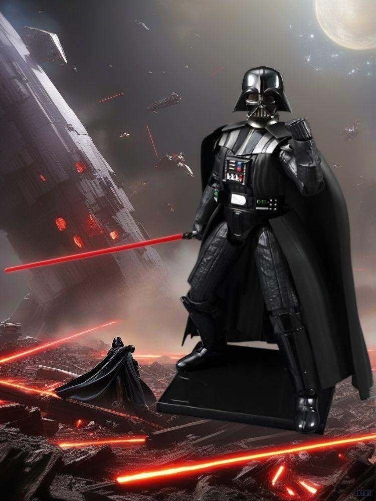 Звездные войны/Star Wars/Модель Дарта Вейдера, подвижная модель Дарта Вейдера, Darth Vader