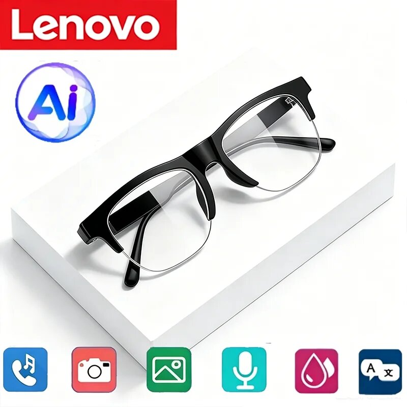 Lenovo D12 Умные очки с голосовым помощником Прозрачный, Transparent