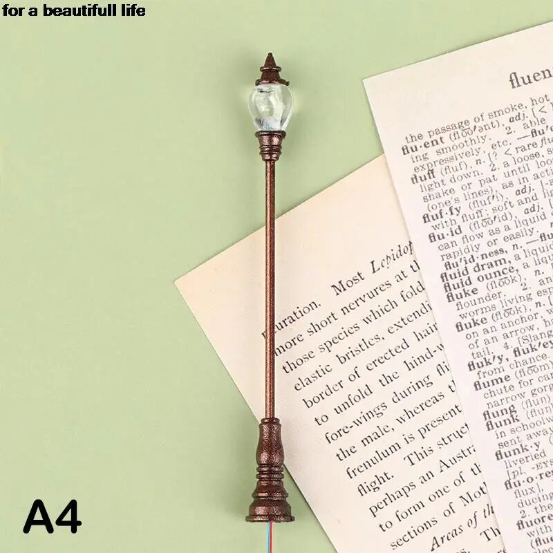 Мини-лампы 1:87, стекло, белые as pic