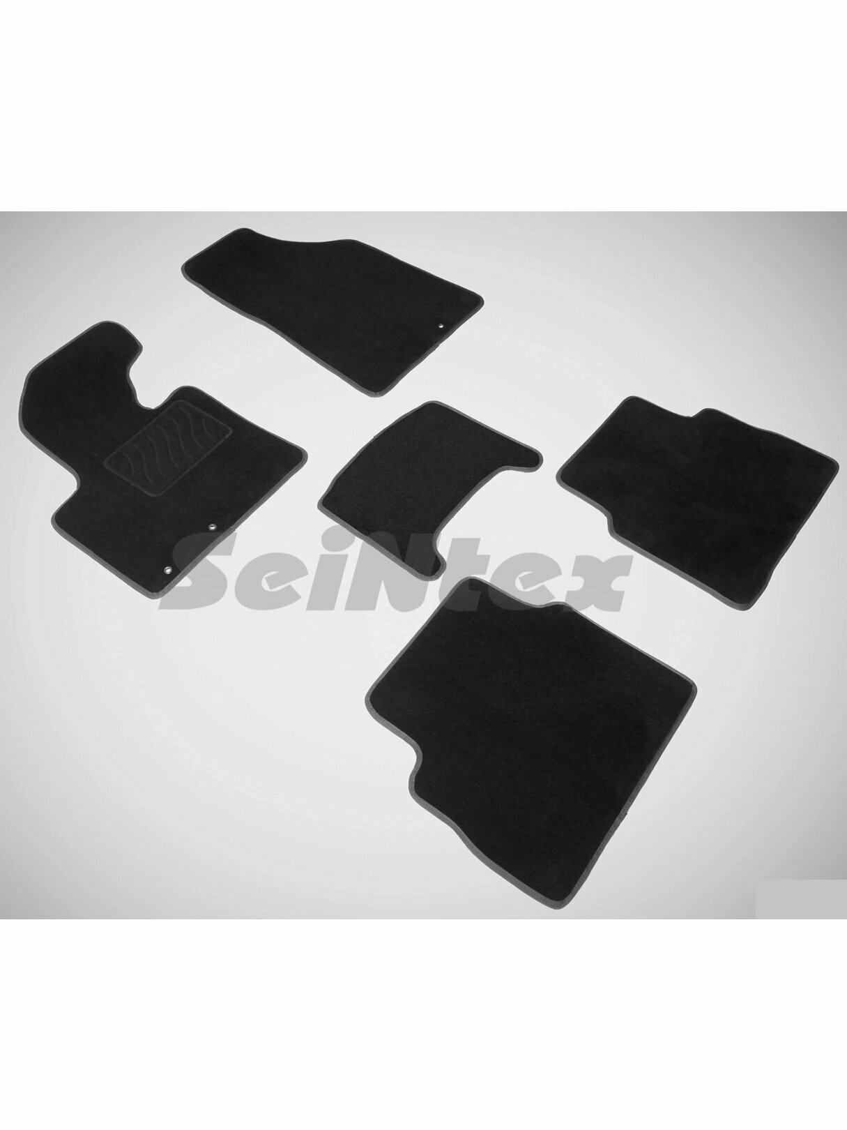 Ворсовые коврики LUX для KIA Sorento II 2009-2012 Seintex 83159