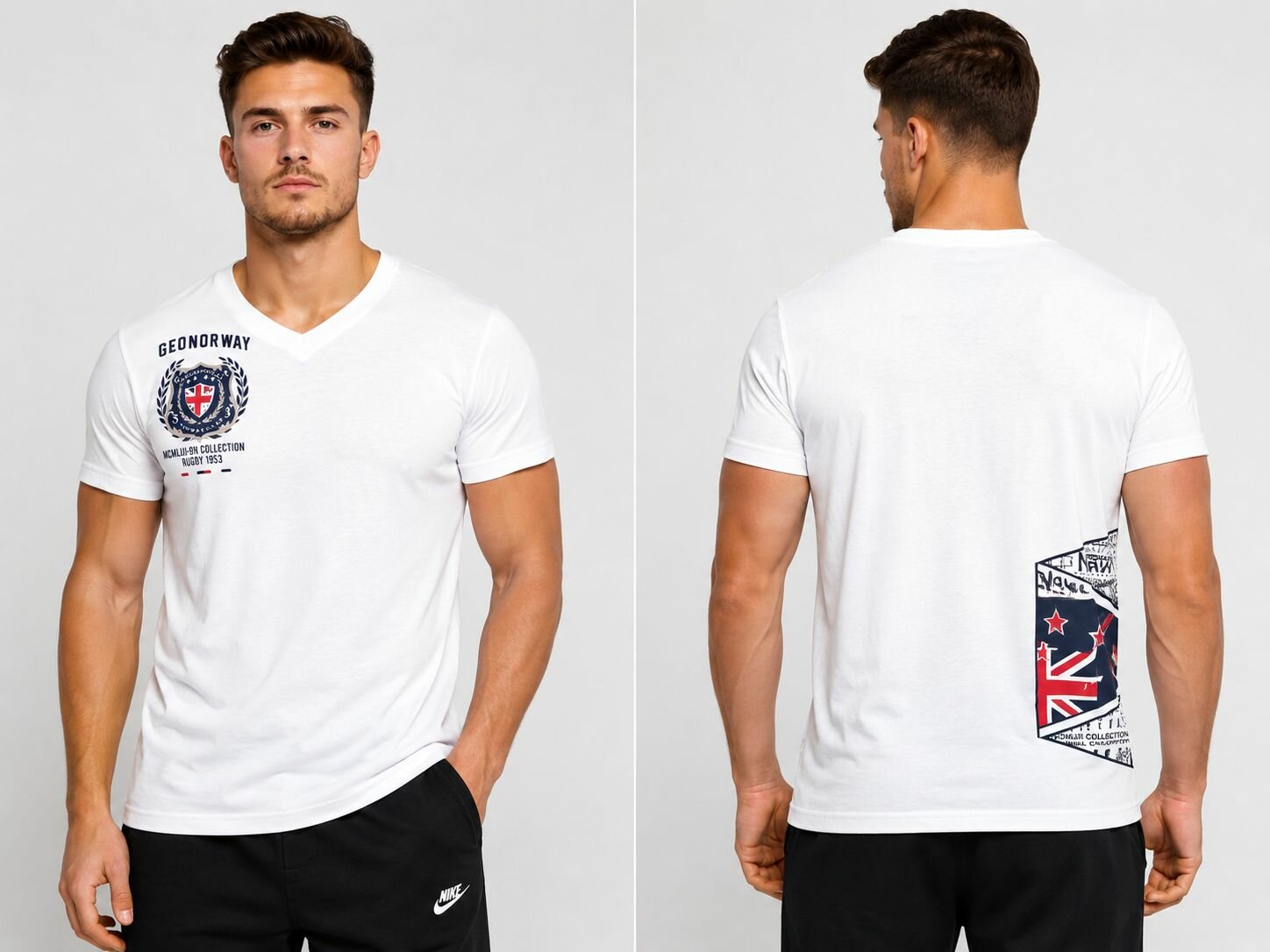 Футболка спортивная мужская Geographical Norway SNHT-009