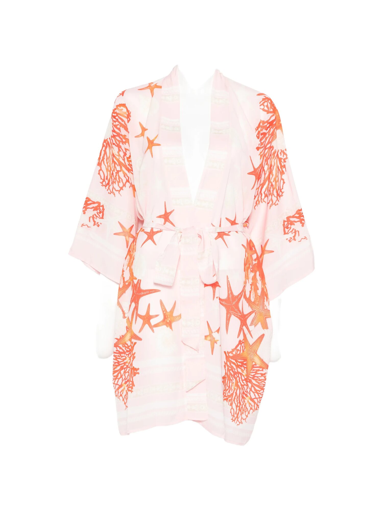 Пальто Starfish-print belted coat