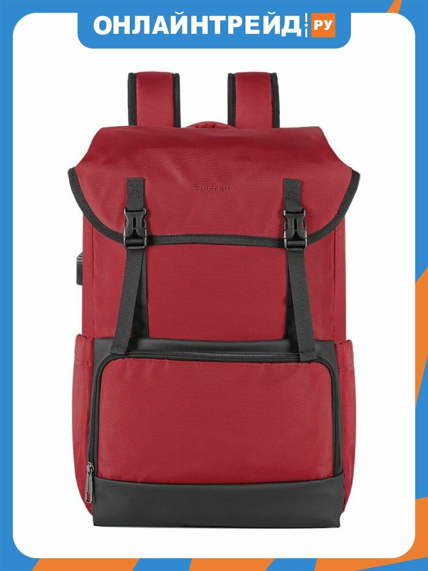 Рюкзак Tigernu T-B3909 красный, 15.6"