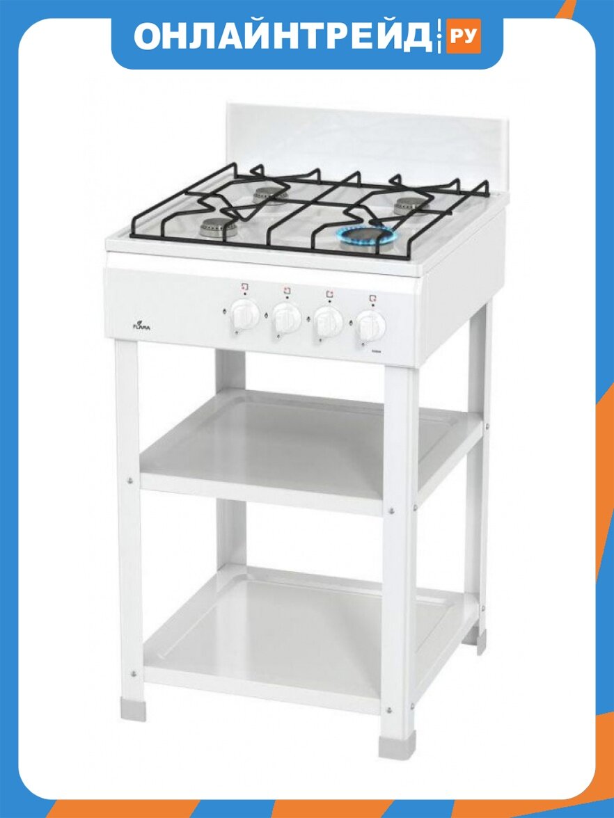 Плита газовая Flama AVG 1402 W (без духовки)